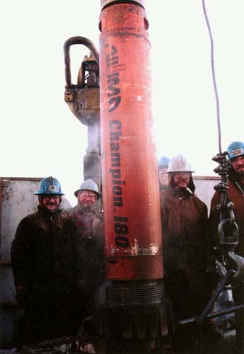 Cased Pump Column Installation Project - Numa Hammers