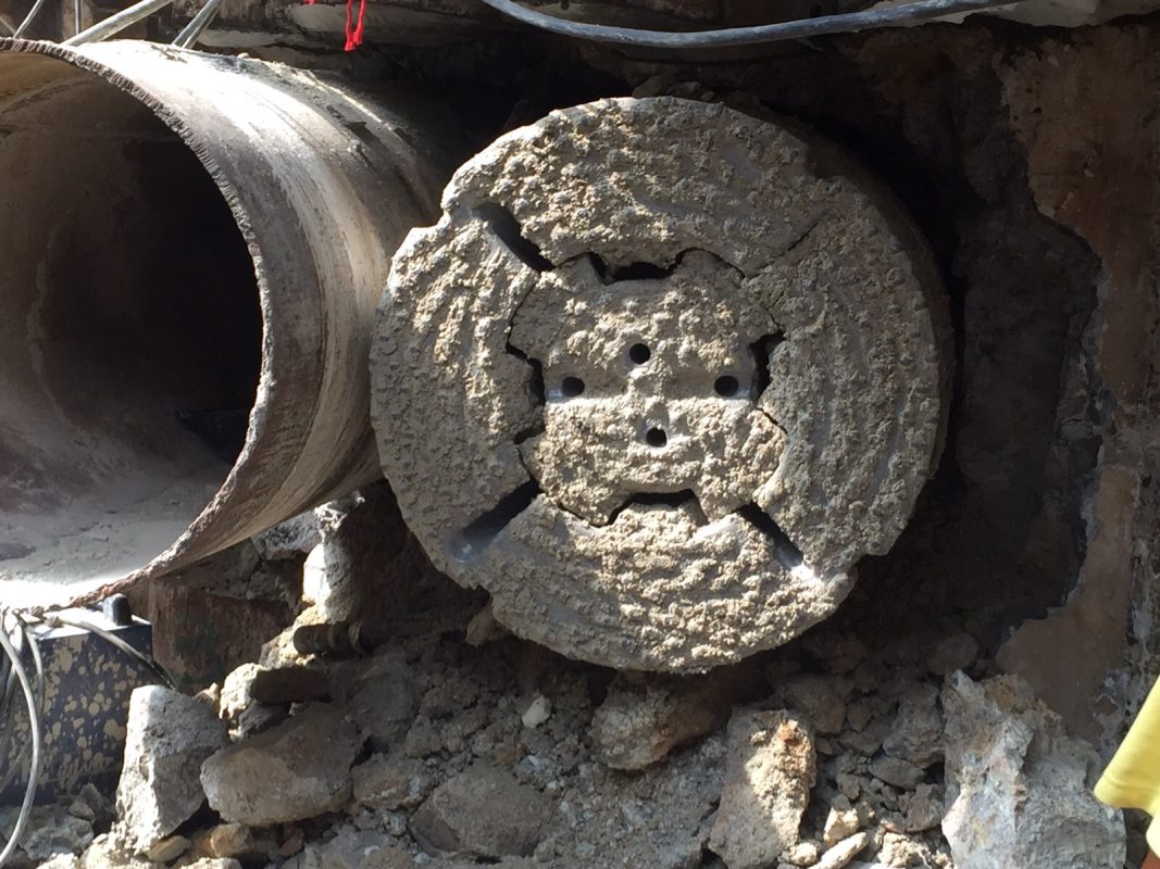Pipe Canopy Drilling for Hong Kong Link Road - Numa Rock Drilling Products