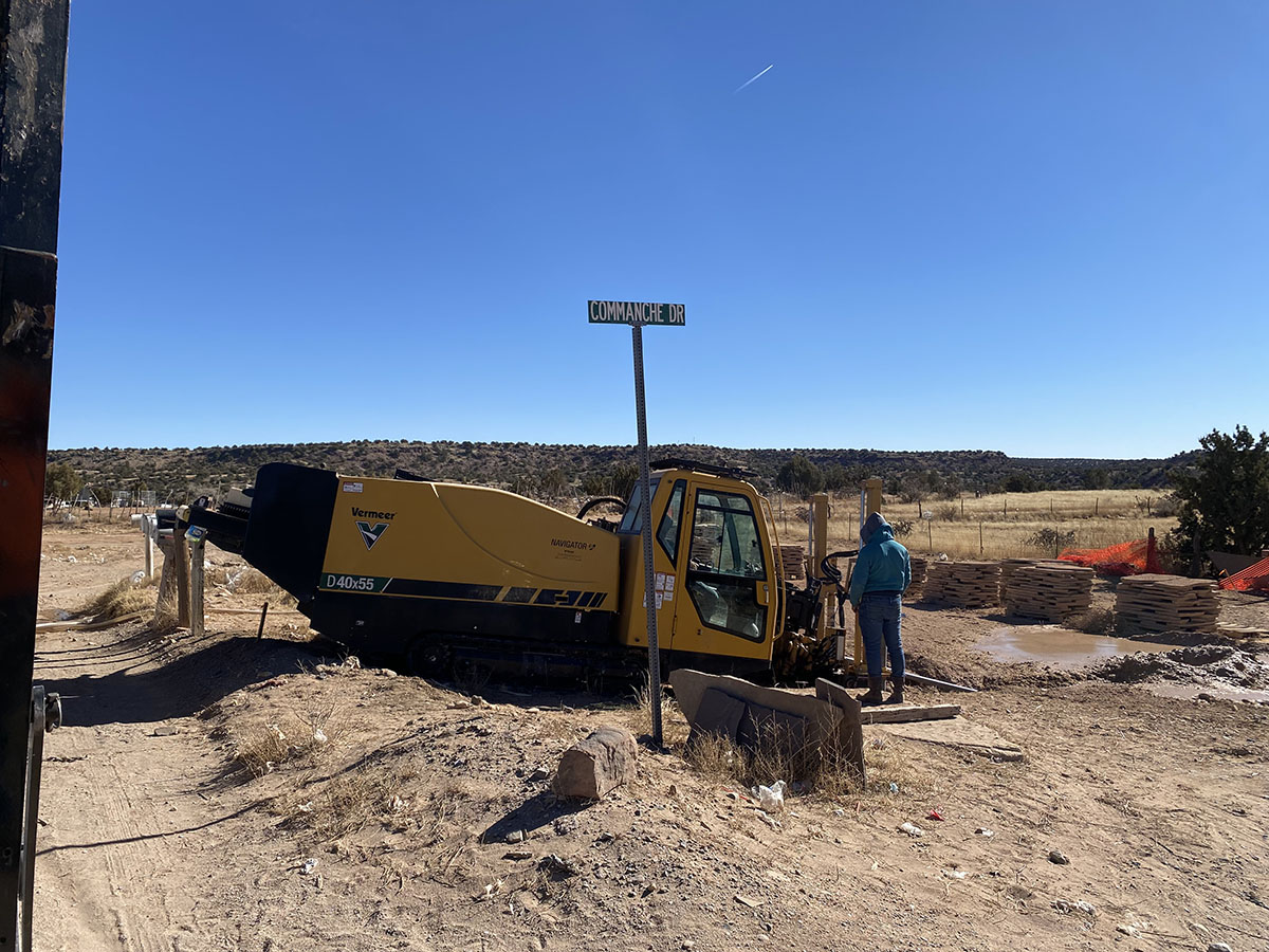 Fiber Optic Conduit Installation - Numa Rock Drilling Products